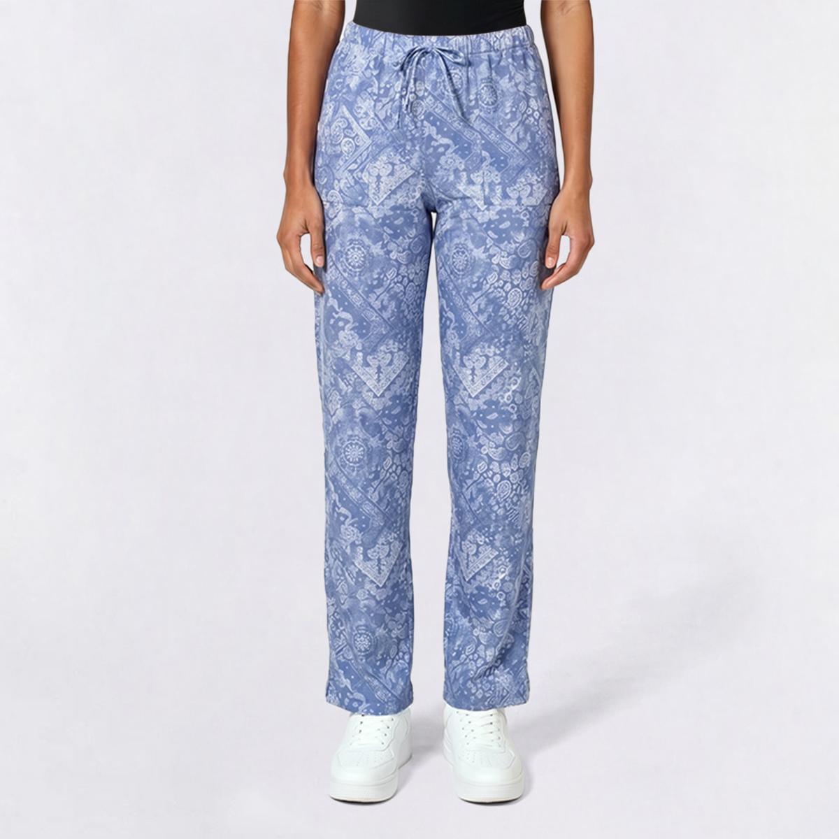Click here for Juniors Pink Rose Linen Wide Leg Drawstring Pants prices